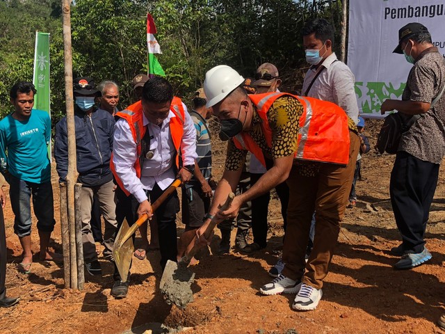 HPI Agro Bangun Jembatan di Beguntang, Hubungkan 10 Desa di Perbatasan ...