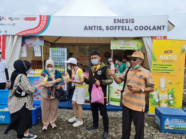 Enesis Sukses Bagi-bagi Produk Kesehatan Selama Perhelatan MotoGP ...