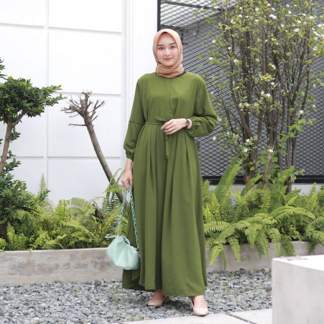 Baju Hijau Daun Cocok dengan Jilbab Warna Apa Ya? | kumparan.com