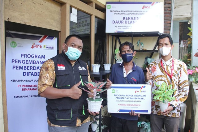 Indonesia Power Semarang dan IZI Jateng Bantu Pemberdayaan Difabel | kumparan.com