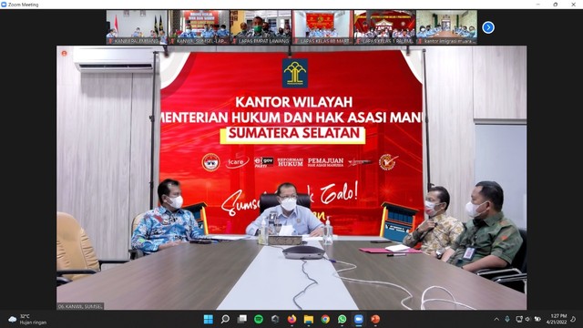 Sambut Idul Fitri, Ini Pesan Kakanwil Kemenkumham Sumsel Kepada Jajaran UPT | kumparan.com