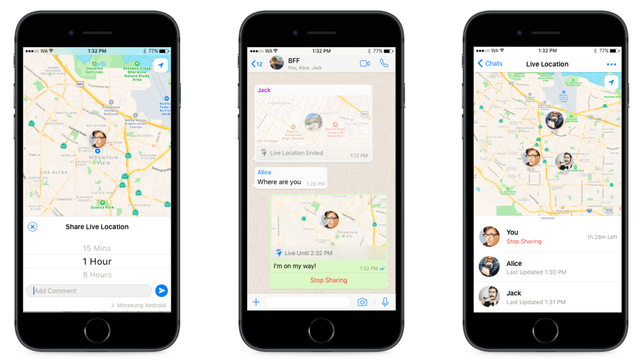 Cara Shareloc di WhatsApp Tanpa Waktu | kumparan.com