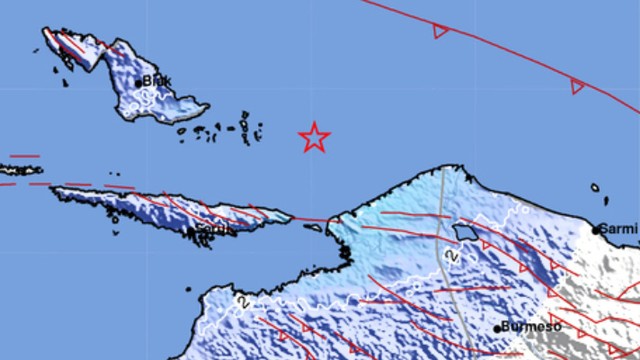 Tidak Berpotensi Tsunami, BMKG Catat Gempa Susulan di Biak Terjadi 8 ...