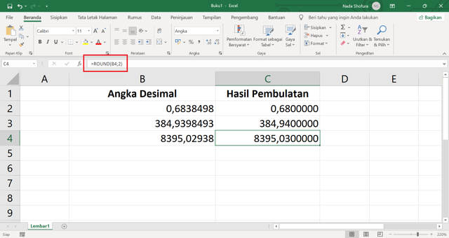 Cara Pembulatan Desimal di Microsoft Excel | kumparan.com