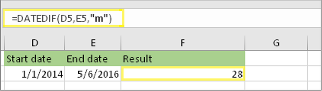 Rumus DATEDIF Excel untuk Menghitung Selisih 2 Tanggal | kumparan.com