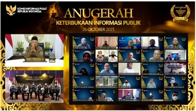 Itera Raih Predikat Menuju Informatif Keterbukaan Informasi Publik Nasional - Lampung Geh News