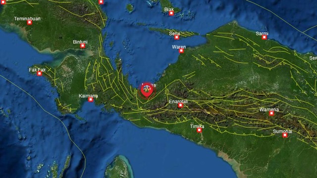 Gempa Bumi Magnitudo 4,8 Getarkan Nabire | kumparan.com