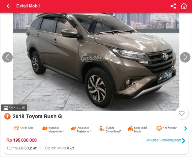 Harga Mobil Rush Bekas, Ini Kisarannya | kumparan.com