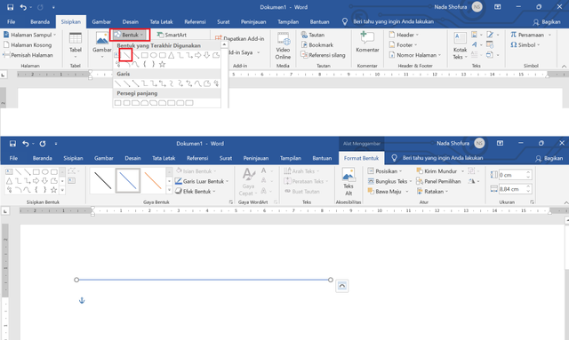 Cara Membuat Garis di Word HP dan Laptop | kumparan.com