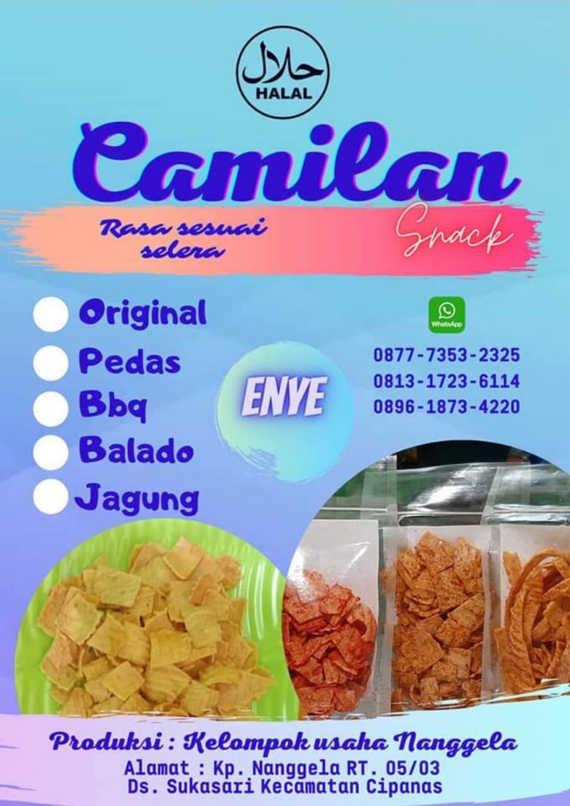 Camilan Enye, Makanan Ringan yang Terbuat dari Singkong | kumparan.com