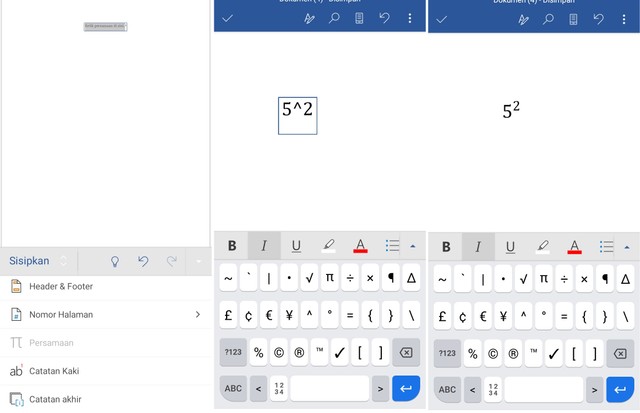 Cara Membuat Pangkat di Word HP dan Laptop | kumparan.com