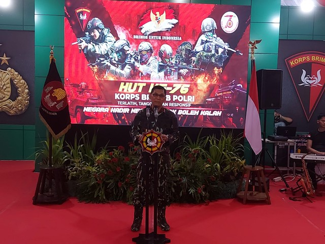 HUT Korps Brimob ke-76, Sat Brimob Polda Banten Gelar Acara Syukuran | kumparan.com