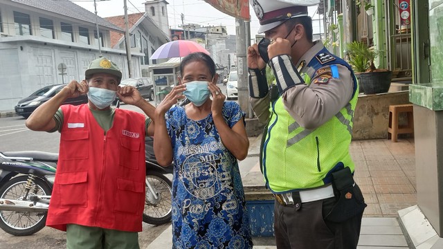 Hari Pertama Ops Zebra Krakatau 2021, Pengendara Masih Ada yang 'Bandel' - Lampung Geh News