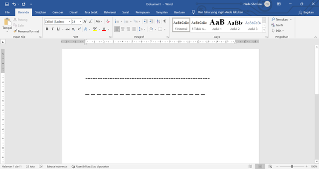 Cara Membuat Garis Putus Putus di Word untuk Struktur Organisasi | kumparan.com