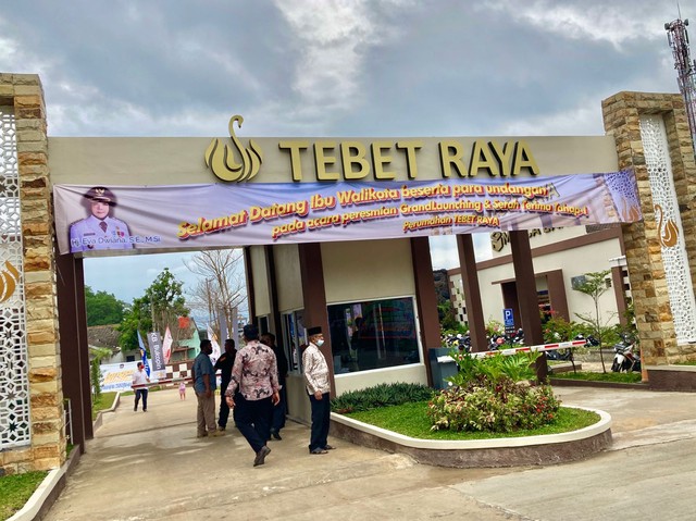Grand Launching, Wali Kota Bandar Lampung Resmikan Perumahan Tebet Raya ...