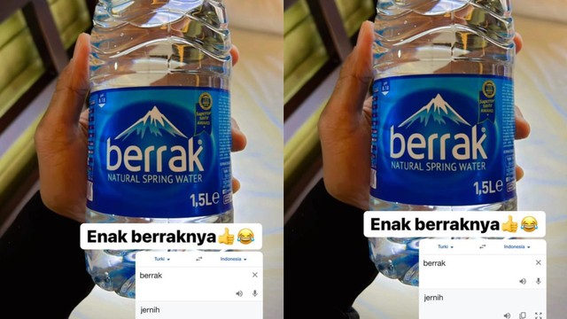 Viral Air Minum Kemasan Merek Berrak | kumparan.com