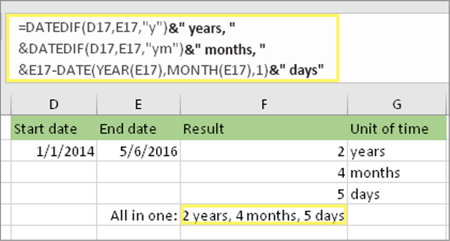 Cara Menghitung Masa Kerja di Excel 2010 | kumparan.com