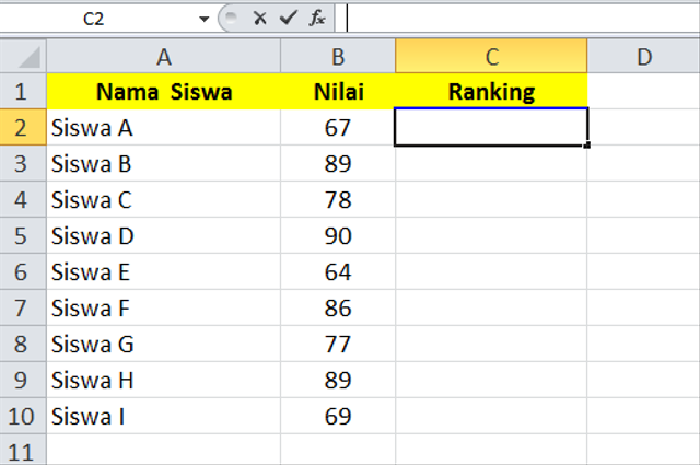 √ Rumus Mengurutkan Ranking di Excel untuk Semua Versi | kumparan.com