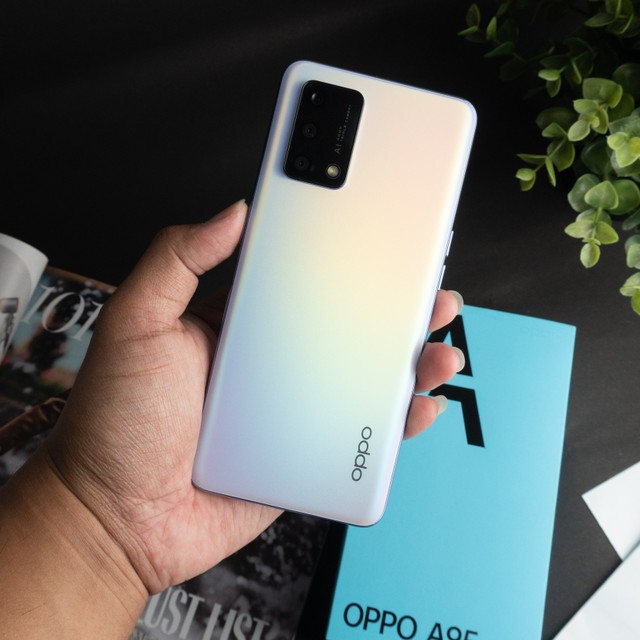 Review Oppo A95: HP Rp 3 Jutaan Desain Cantik dan Baterai Jumbo ...