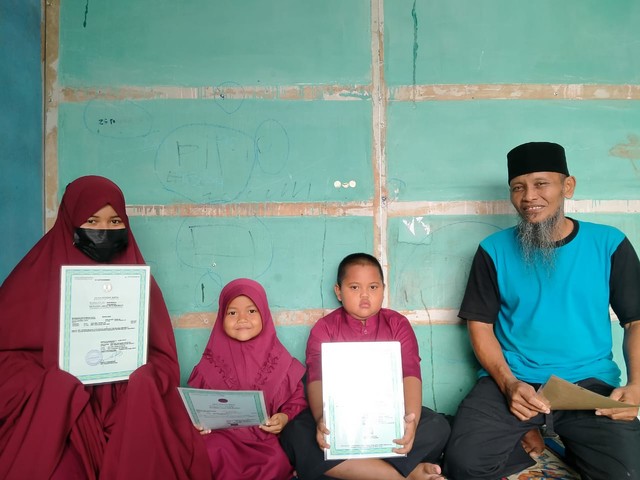 Pasutri Di Kalbar Beri Nama Keempat Anaknya Hanya 1 Huruf A