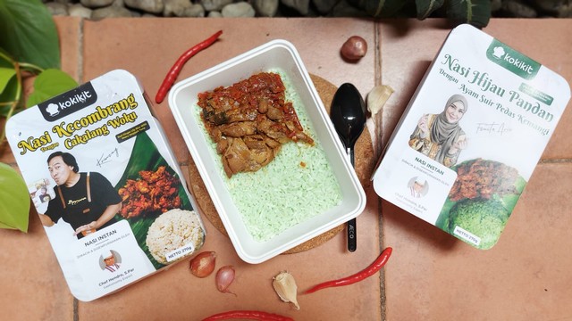 Mencicipi Nasi Instan Buatan Kokikit dan IPB, Hanya Diseduh Air Panas ...