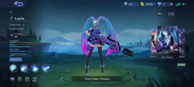 Harga Skin Layla Blue Spectre, Simak di Sini! | kumparan.com