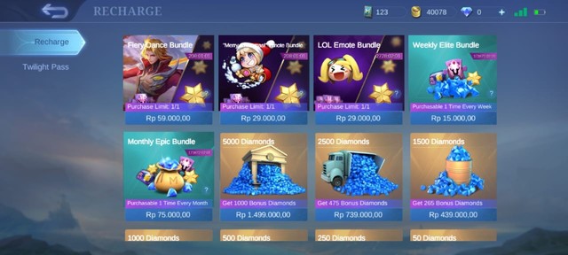 Harga Diamond Mobile Legend, Buruan Beli Sekarang! | kumparan.com