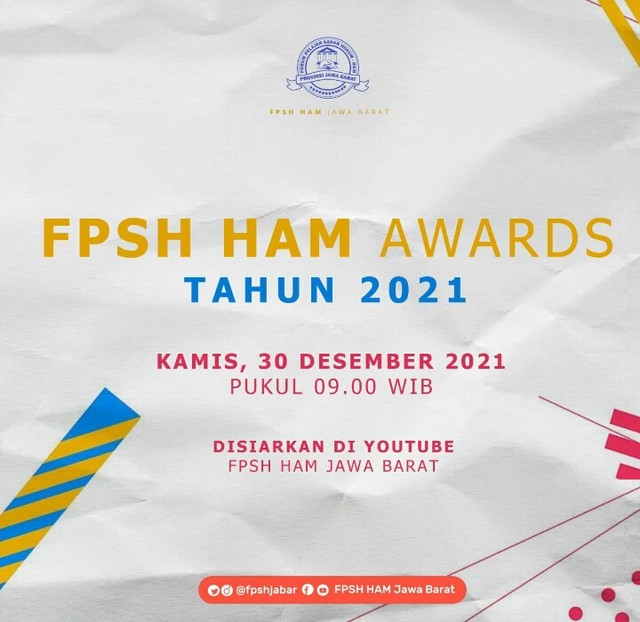 Daftar Penerima Penghargaan FPSH HAM Awards 2021 | kumparan.com