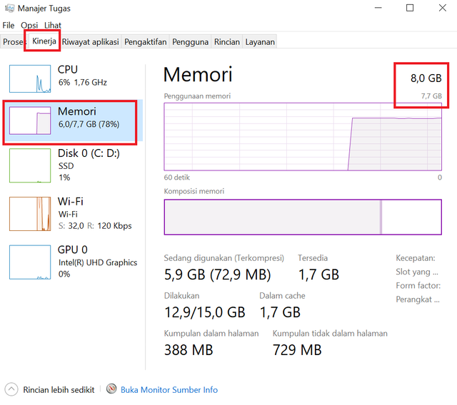 7 Cara Cek RAM Laptop dengan Cepat | kumparan.com