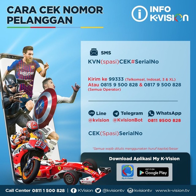 Cara Mengetahui Nomor Pelanggan K-Vision | kumparan.com