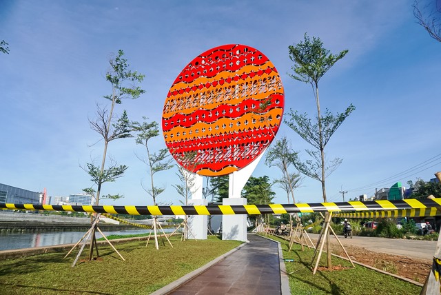 Foto: Melihat Progres Pembangunan Wisata Air Kalimalang Bekasi ...