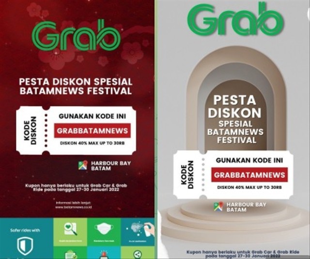 Batamnews Festival 2022: Ada Diskon Belanja-Transportasi dari Grab ...