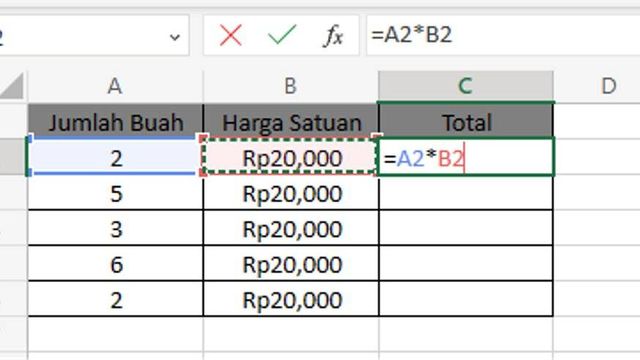 Cara Mengalikan di Excel, Bisa Pakai Dua Rumus Ini | kumparan.com