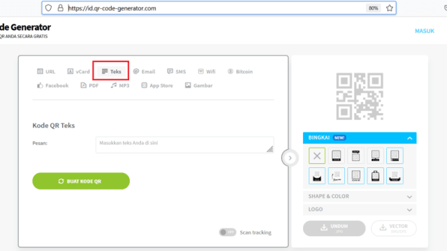 Cara Membuat QR Code Berisi Teks | kumparan.com
