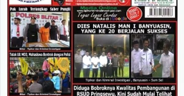 Konten dari TABLOID TIPIKORINVESTIGASI & KRIMINAL - kumparan