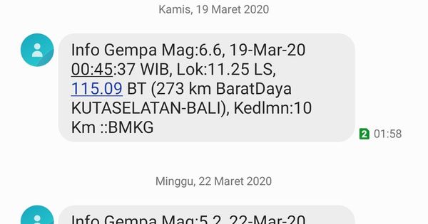 SMS Peringatan Tsunami: Berita SMS Peringatan Tsunami Terbaru dan ...