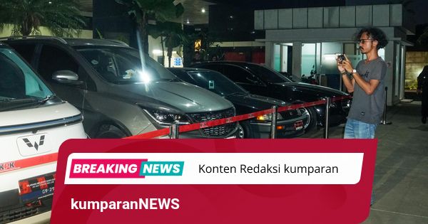 KPK Pamerkan Bukti OTT Kepala Kantor Imigrasi Jakbar: Mobil, Motor ...