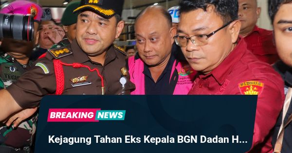 Kejagung Tahan Eks Kepala BGN Dadan Hindayana | Breaking News
