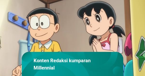 Viral Petisi agar Nobita Setop Intip Shizuka Mandi di Kartun Doraemon ...
