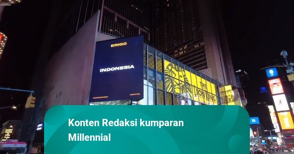 Cerita Brand Lokal Erigo Bisa Muncul di Times Square New York ...