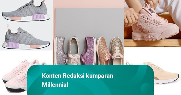 5 Pilihan Sneakers Gemas untuk Kamu Penyuka Pink | kumparan.com