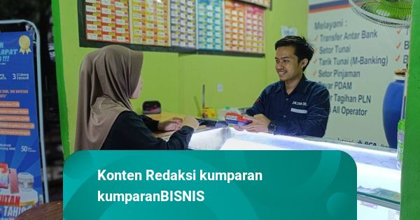 Berawal Gerai Pulsa, AgenBRILink Tak Pernah Sepi Pengunjung di Pasar ...