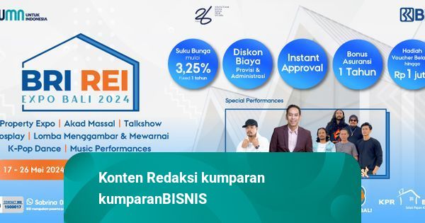 BRI Expo Bali 2024 Tawarkan 1.300 Rumah Baru, Harganya Mulai dari Rp ...