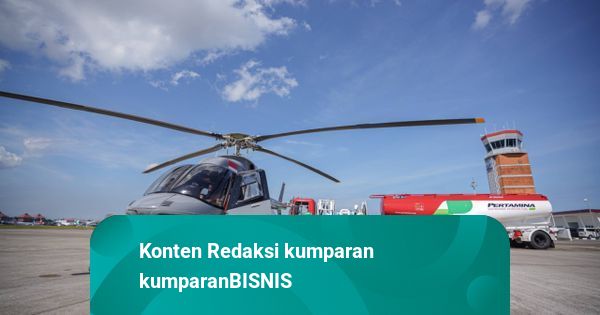 Helikopter Ini Jadi yang Pertama Gunakan Bioavtur Pertamina | kumparan.com