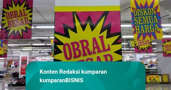 Foto: Giant Poins Square Gelar Obral Besar-besaran | kumparan.com