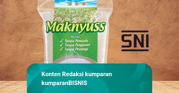 Bos Beras Maknyuss Jadi Tersangka, Berikut Tanggapan Induk Usahanya ...