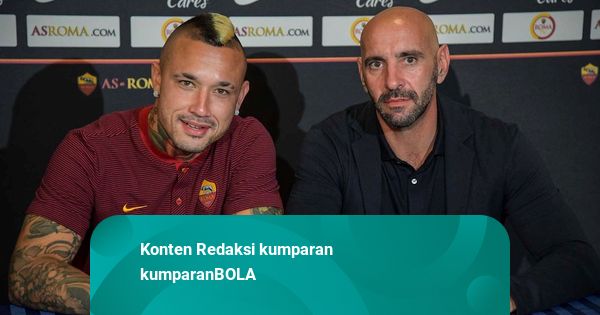 Resmi: Nainggolan Bertahan di Roma sampai 2021 | kumparan.com