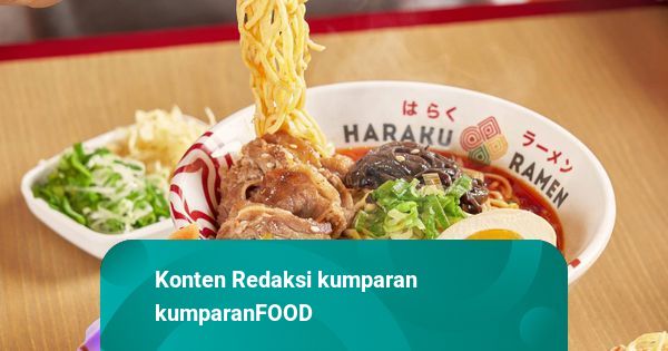 Haraku Ramen Ajak Pelanggan Nikmati Ramen dengan 3 Langkah Unik Ini ...