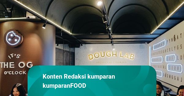 Toko Kue Dough Lab Buka Gerai di Surabaya, Bisa Coba Chewy Cookie ala ...