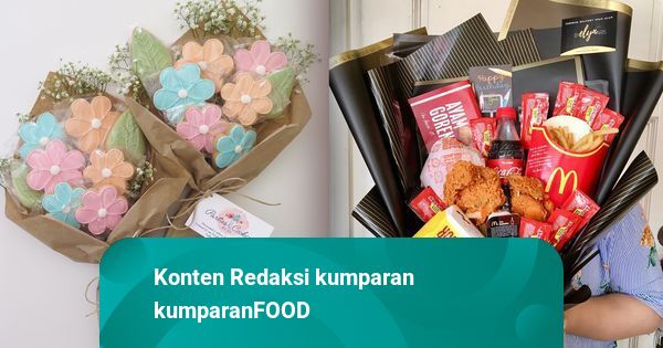 Selain Bunga, Berikut 5 Buket Makanan yang Bisa Jadi Inspirasi Hadiah ...